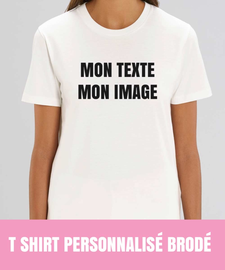T Shirt Personnalisé Livré 72h Impression France Latelier Textile